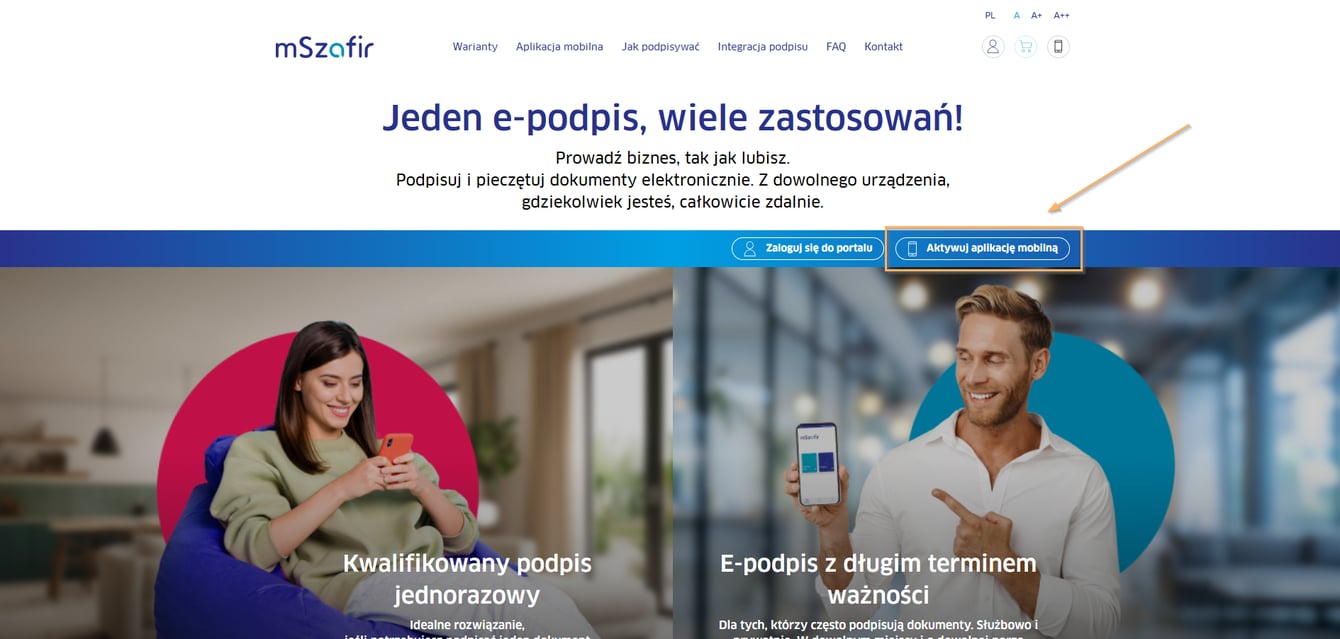 Jak aktywować certyfikat mSzafir - krok po kroku